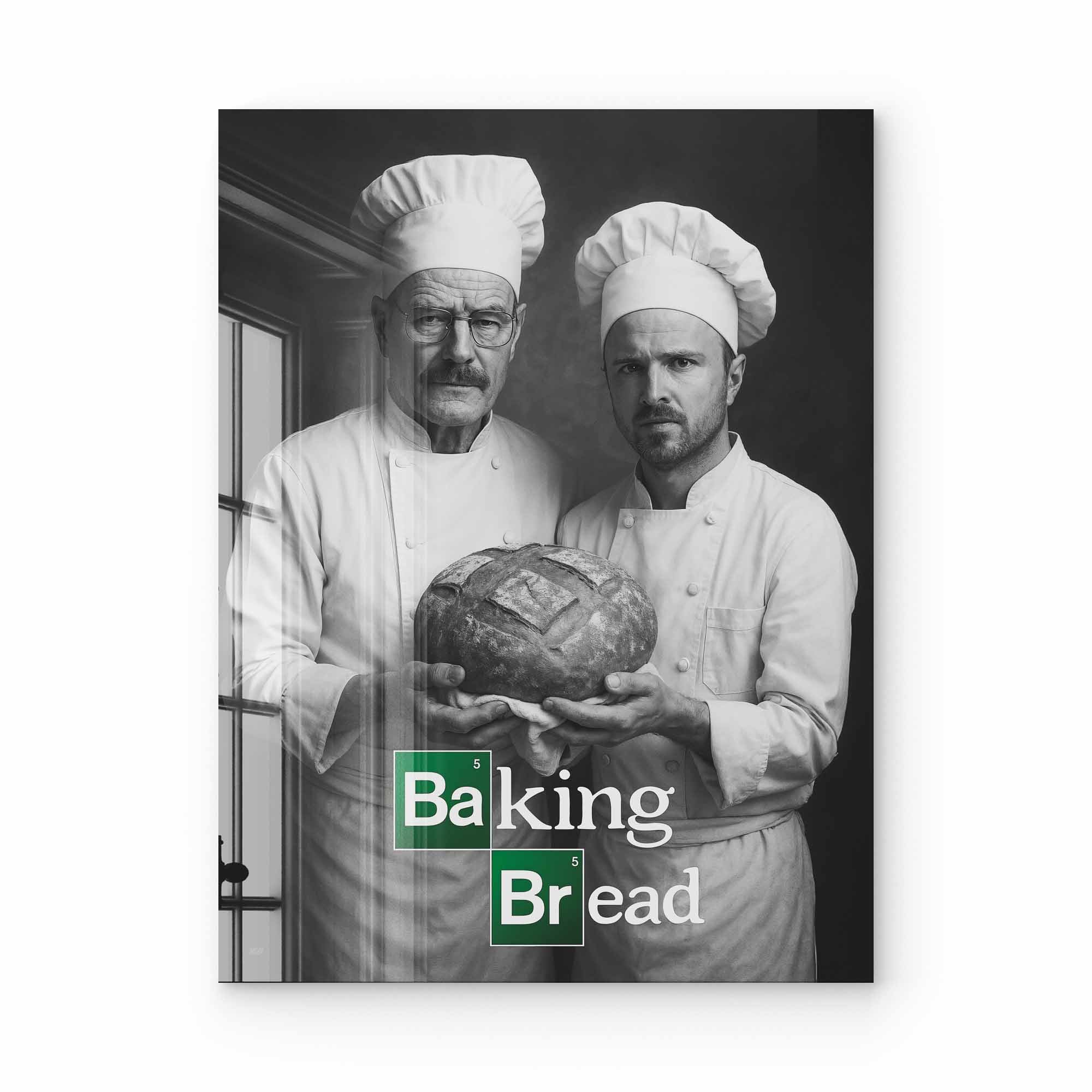 Baking Bread Poster - Walter White & Jesse Pinkman art motif