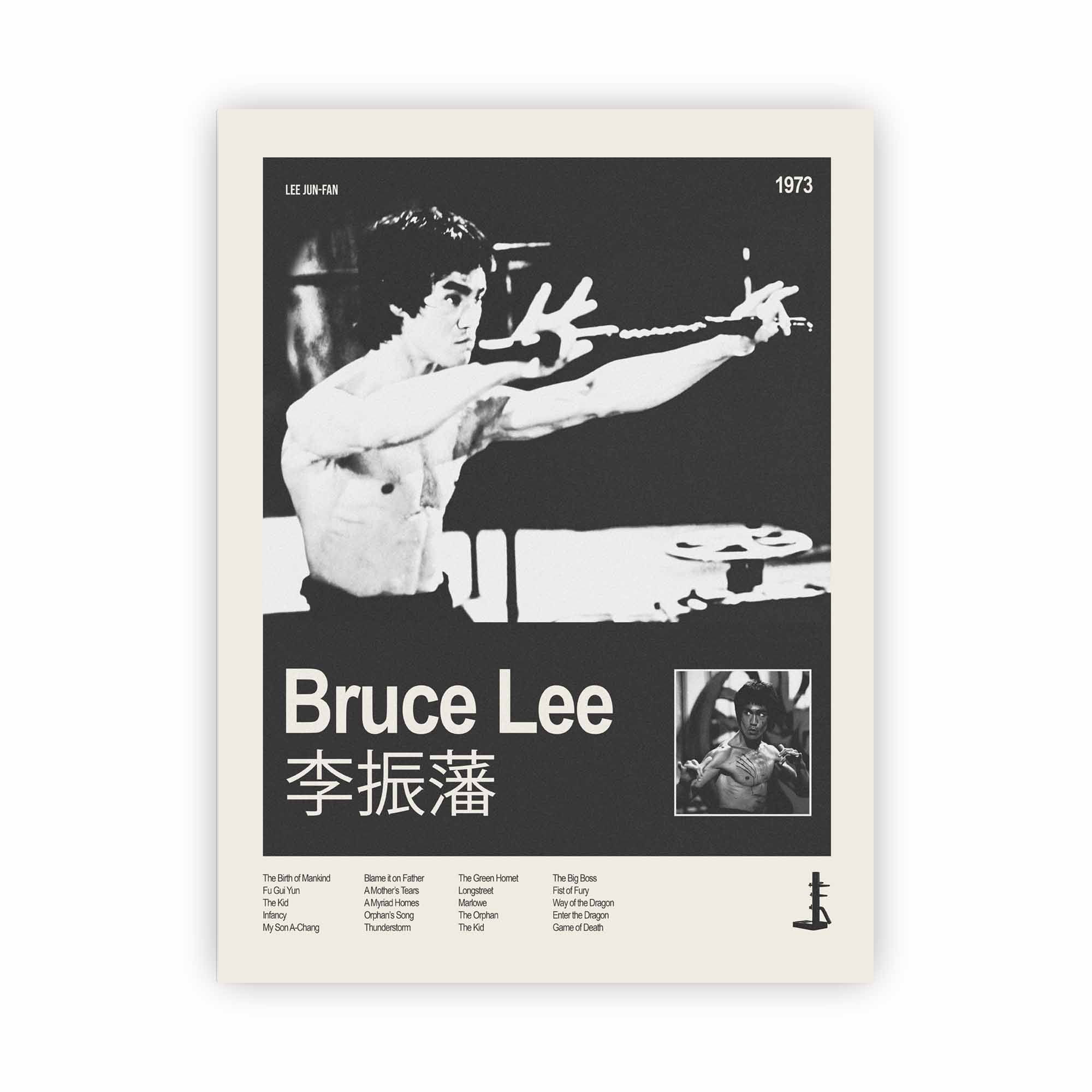 Bruce Lee Poster – An urban statement for your wall